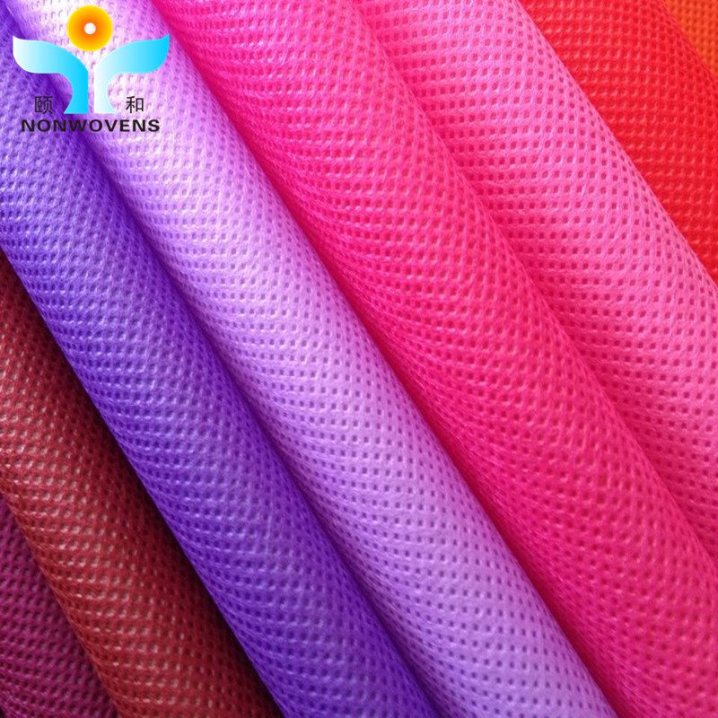 100gsm TNT Non Woven Cloth Fabric Roll Polypropylene PP With Recycle ...
